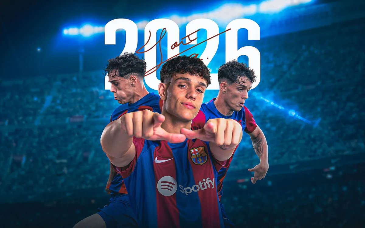 El Barça renueva a Héctor Fort hasta 2026 - SPORTYOU